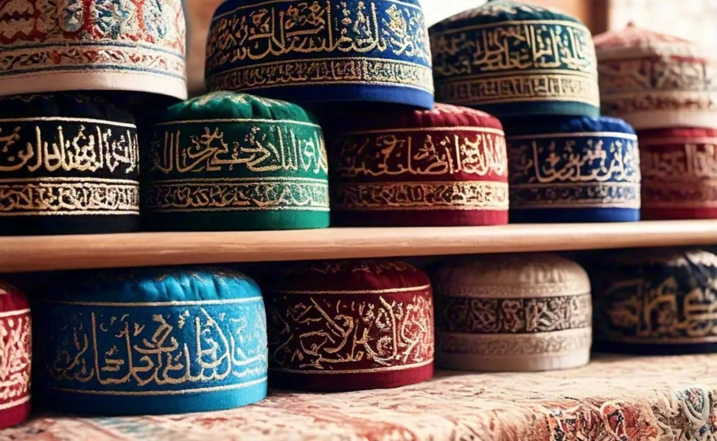 The Art of Embroidery in Islamic Caps | Alibadah | Prayer Caps ...