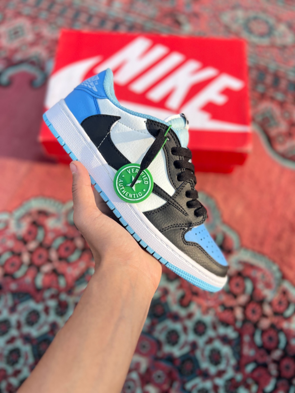 Jordan 1 Low X Travis UNC 🔥 | Kickback